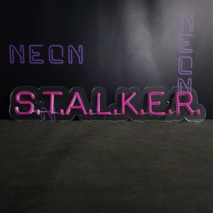 STALKER Radiation LED Neon Sign - Etsy