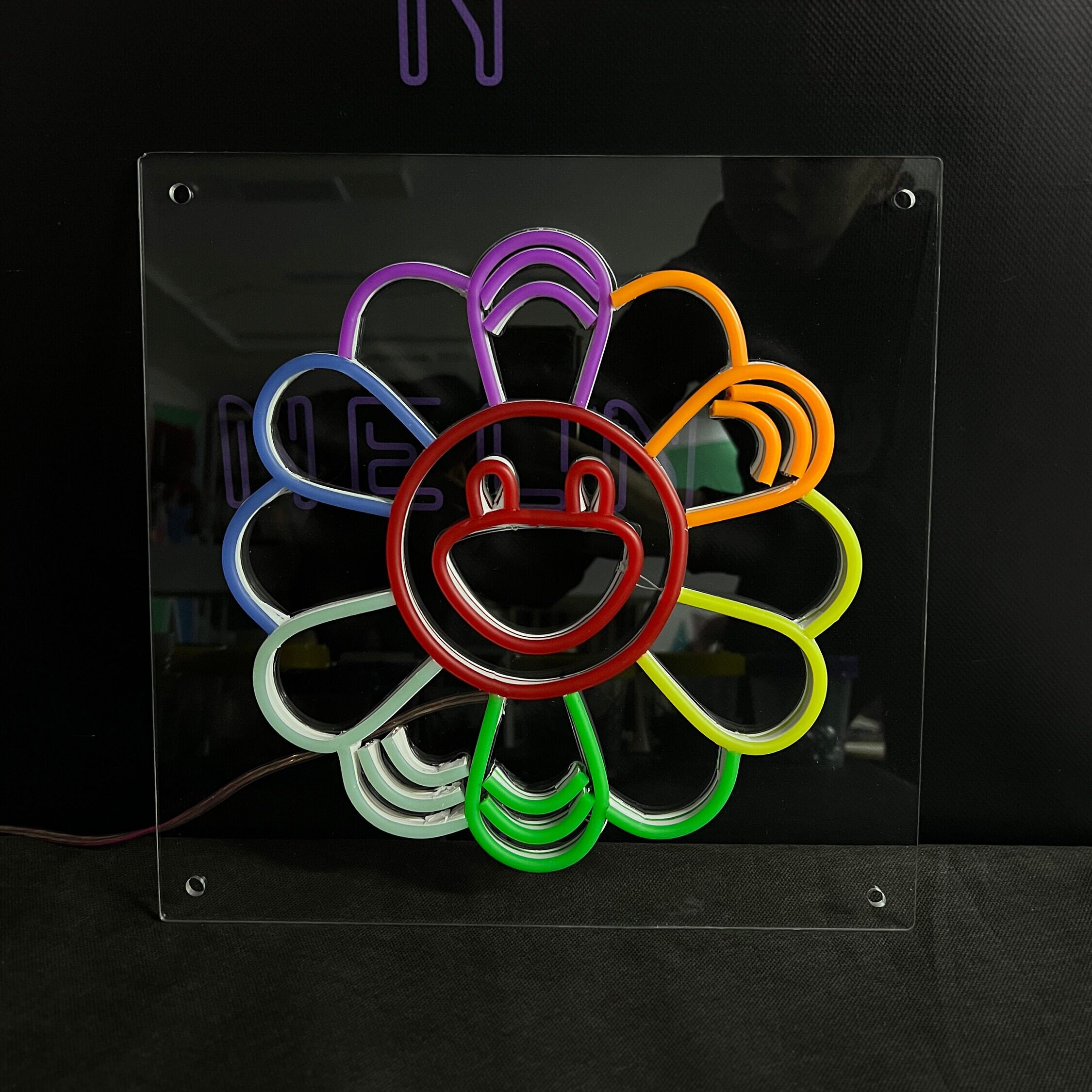 Flower LED Neon Sign - Etsy