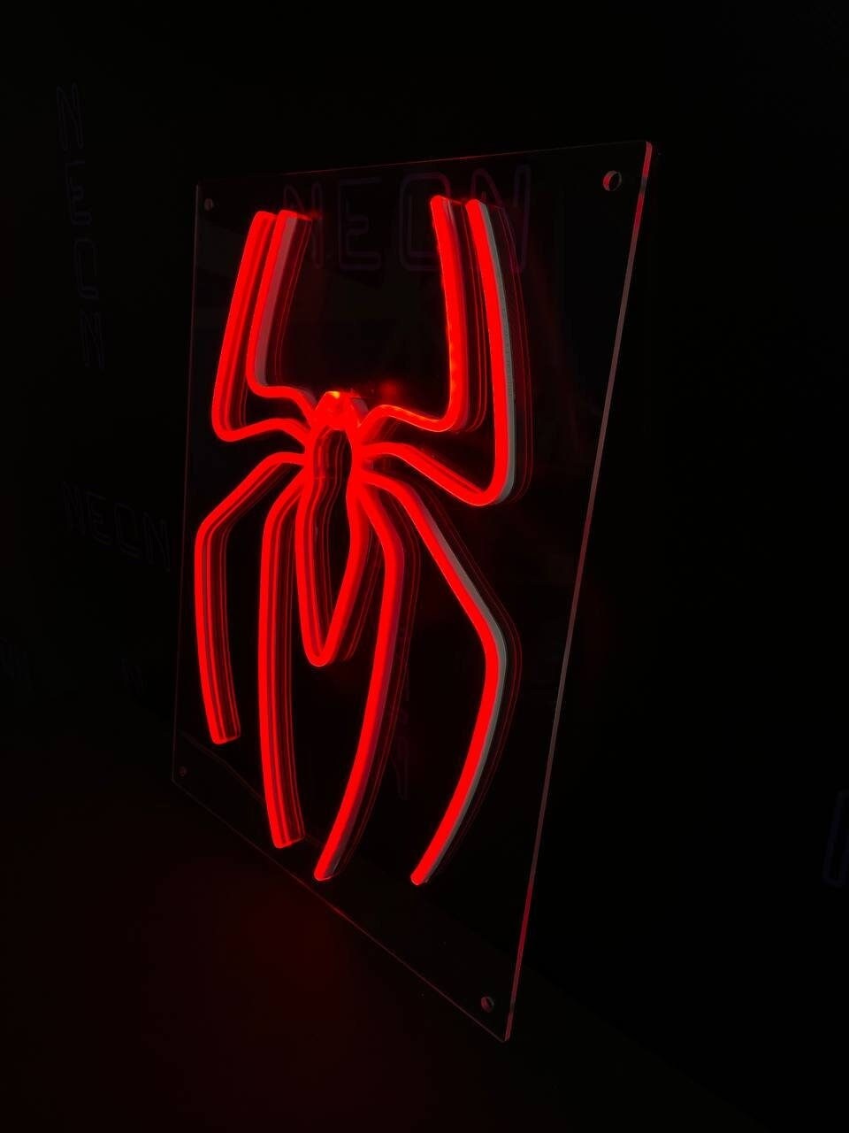 Spider LED Neon Sign | Etsy