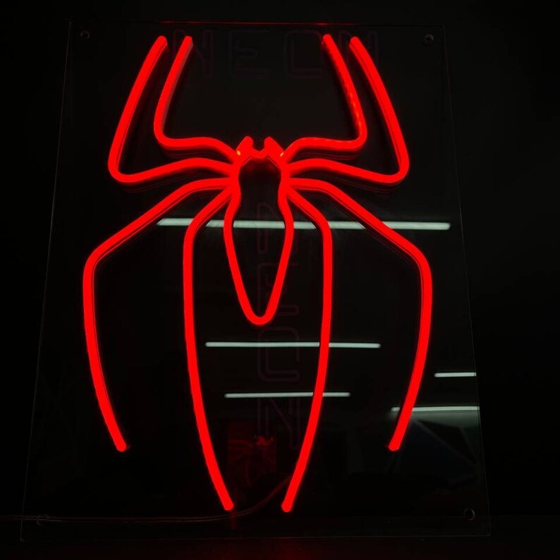 Spider LED Neon Sign | Etsy