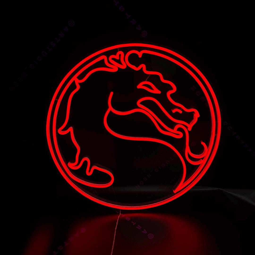Mortal Kombat LED Neon Sign - Etsy