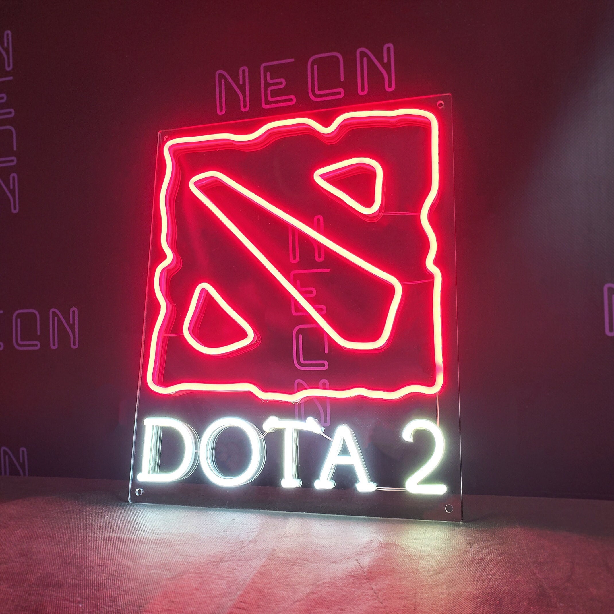 Dota 2 Logo Red