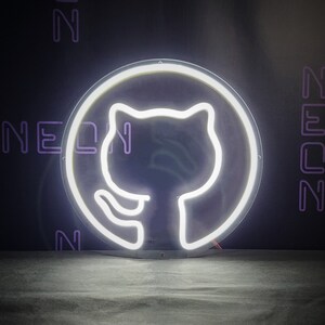 Github LED Neon Sign - Etsy