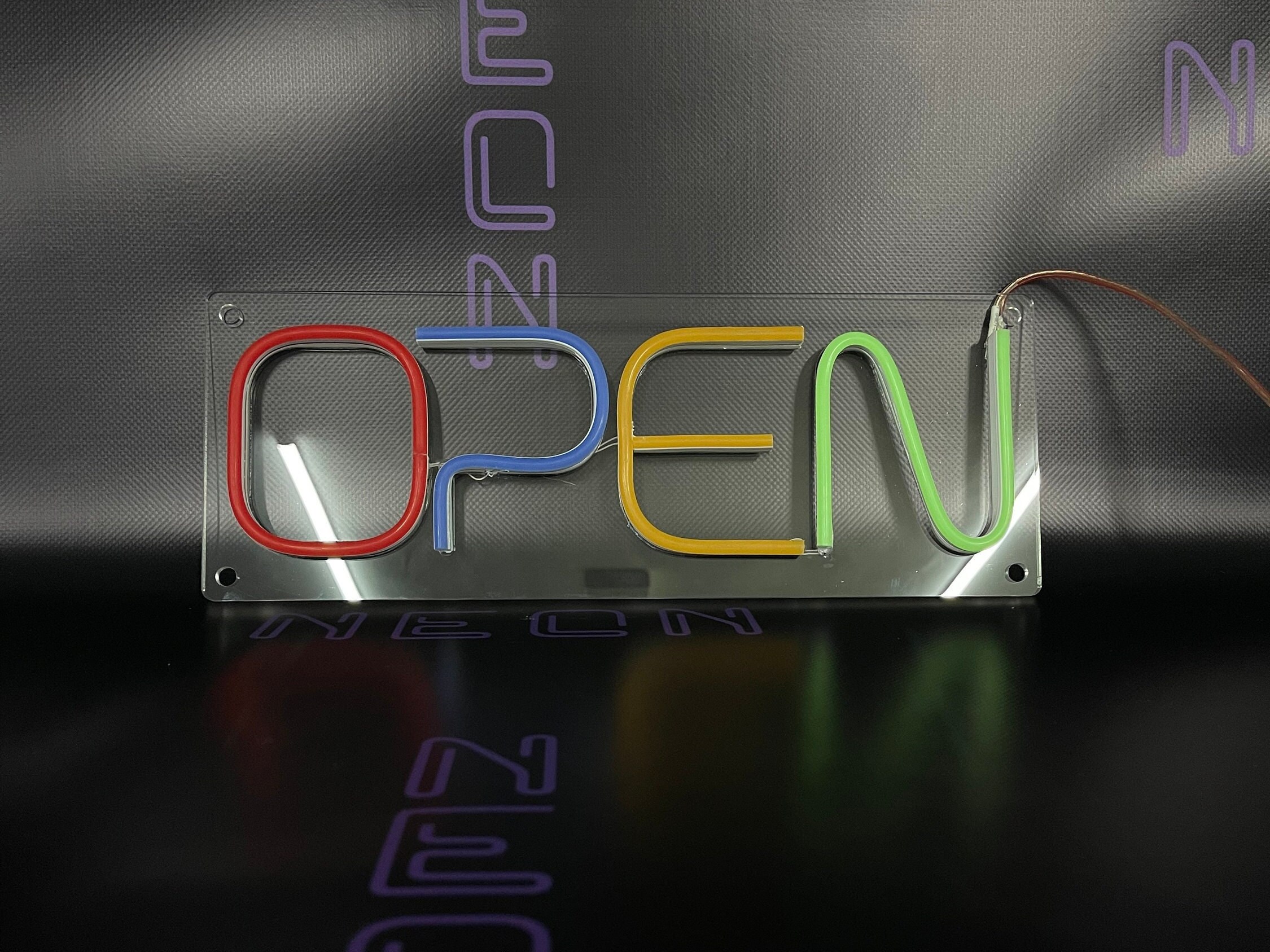 Open LED Neon Sign | Etsy