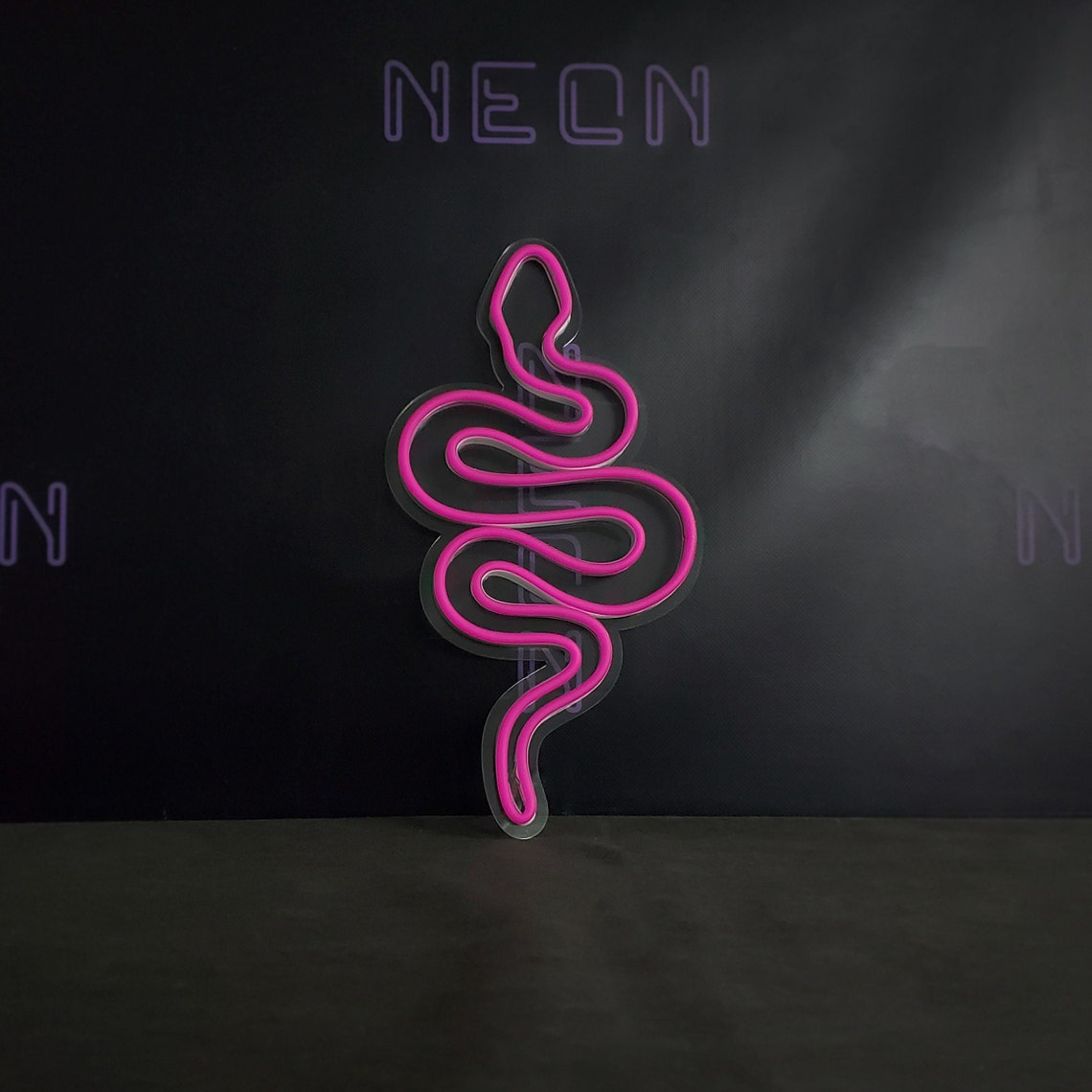 Snake LED Neon Sign - Etsy