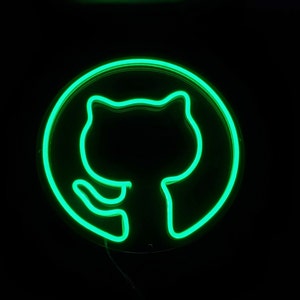 Github LED Neon Sign - Etsy