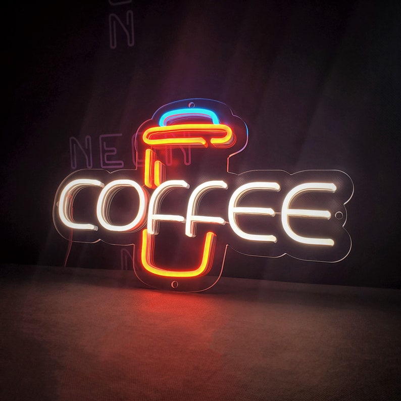 COFFEE LED Neon Sign - Etsy