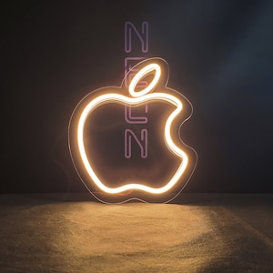 Android and Apple LED Neon Sign - Etsy