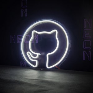 Github LED Neon Sign - Etsy