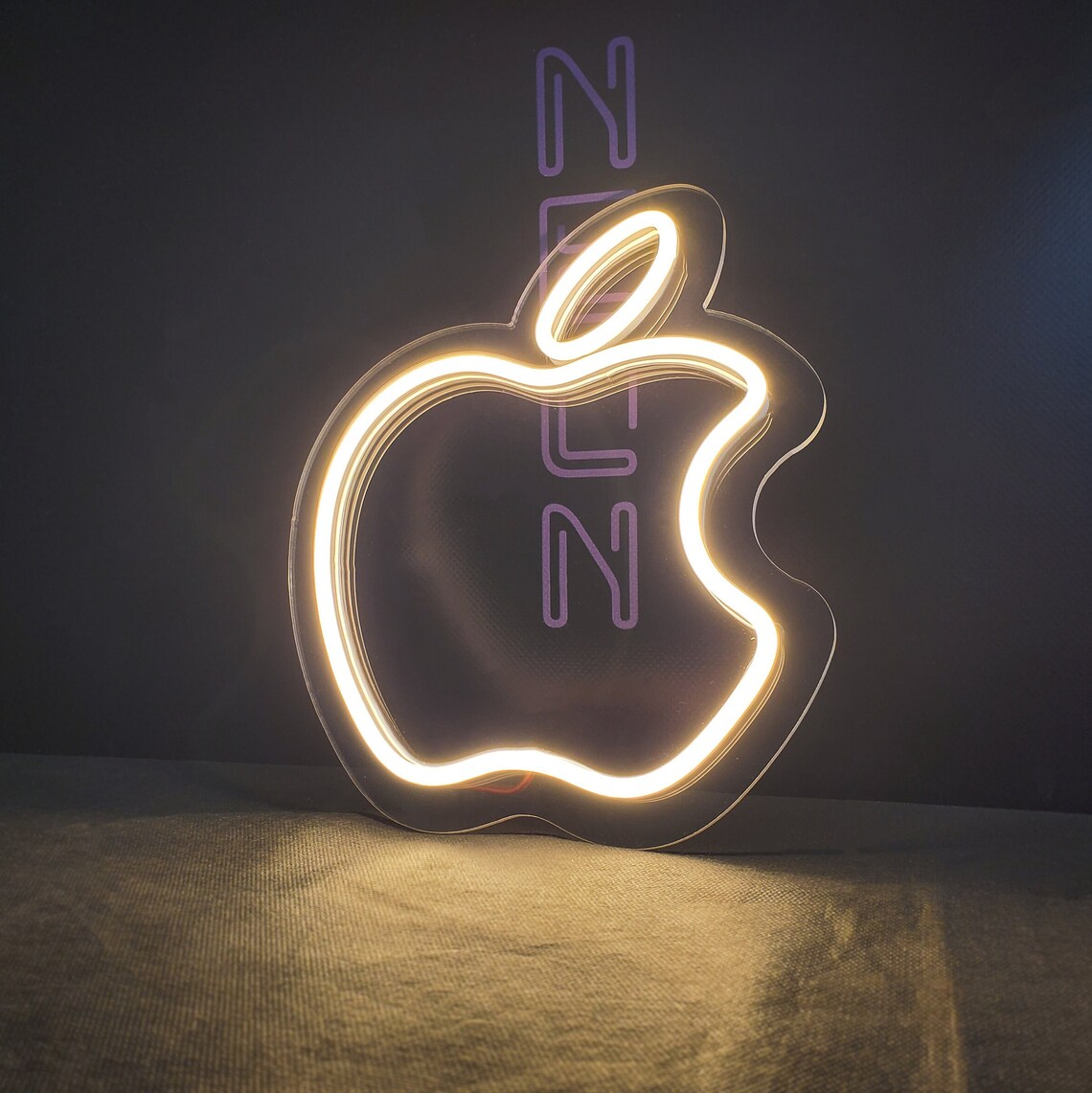 Android and Apple LED Neon Sign - Etsy