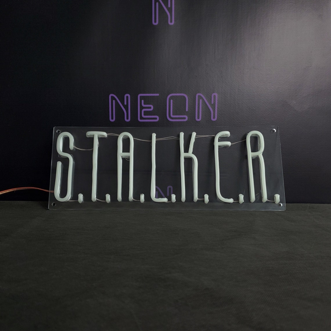 STALKER Radiation LED Neon Sign - Etsy