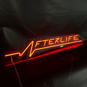 Afterlife LED Neon Sign - Etsy