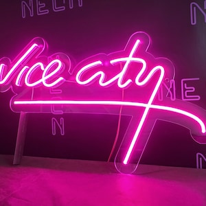 Vice City LED Neon Sign - Etsy