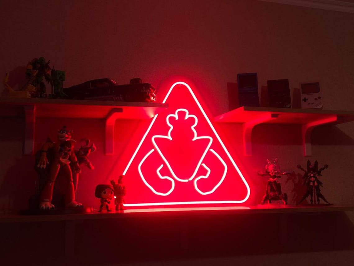 Fnaf SB LED Neon Sign - Etsy