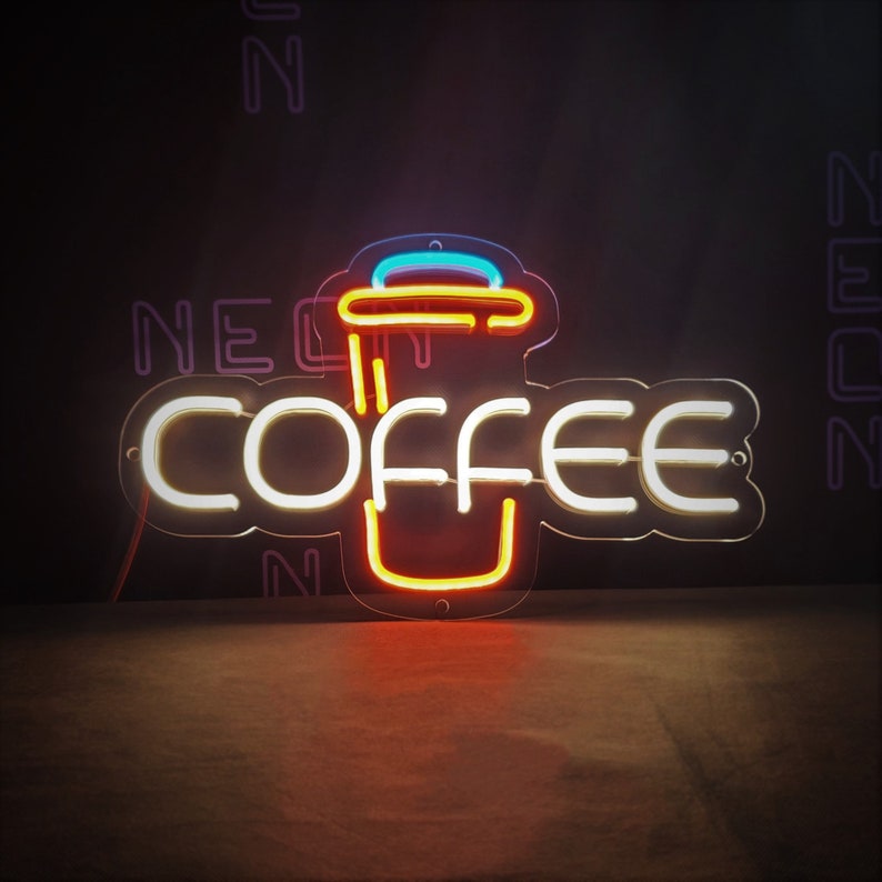 COFFEE LED Neon Sign - Etsy