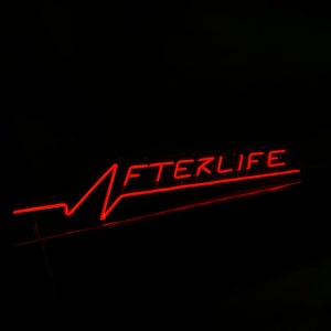 Afterlife LED Neon Sign - Etsy