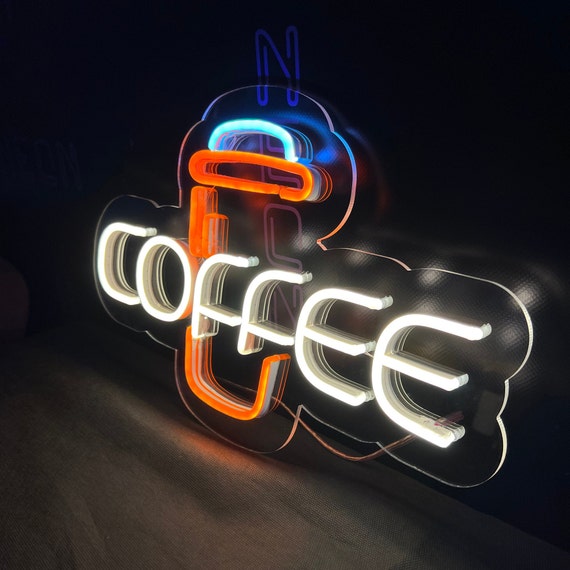 COFFEE LED Neon Sign | Etsy