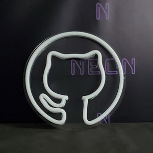 Github LED Neon Sign - Etsy
