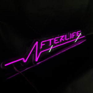 Afterlife LED Neon Sign - Etsy