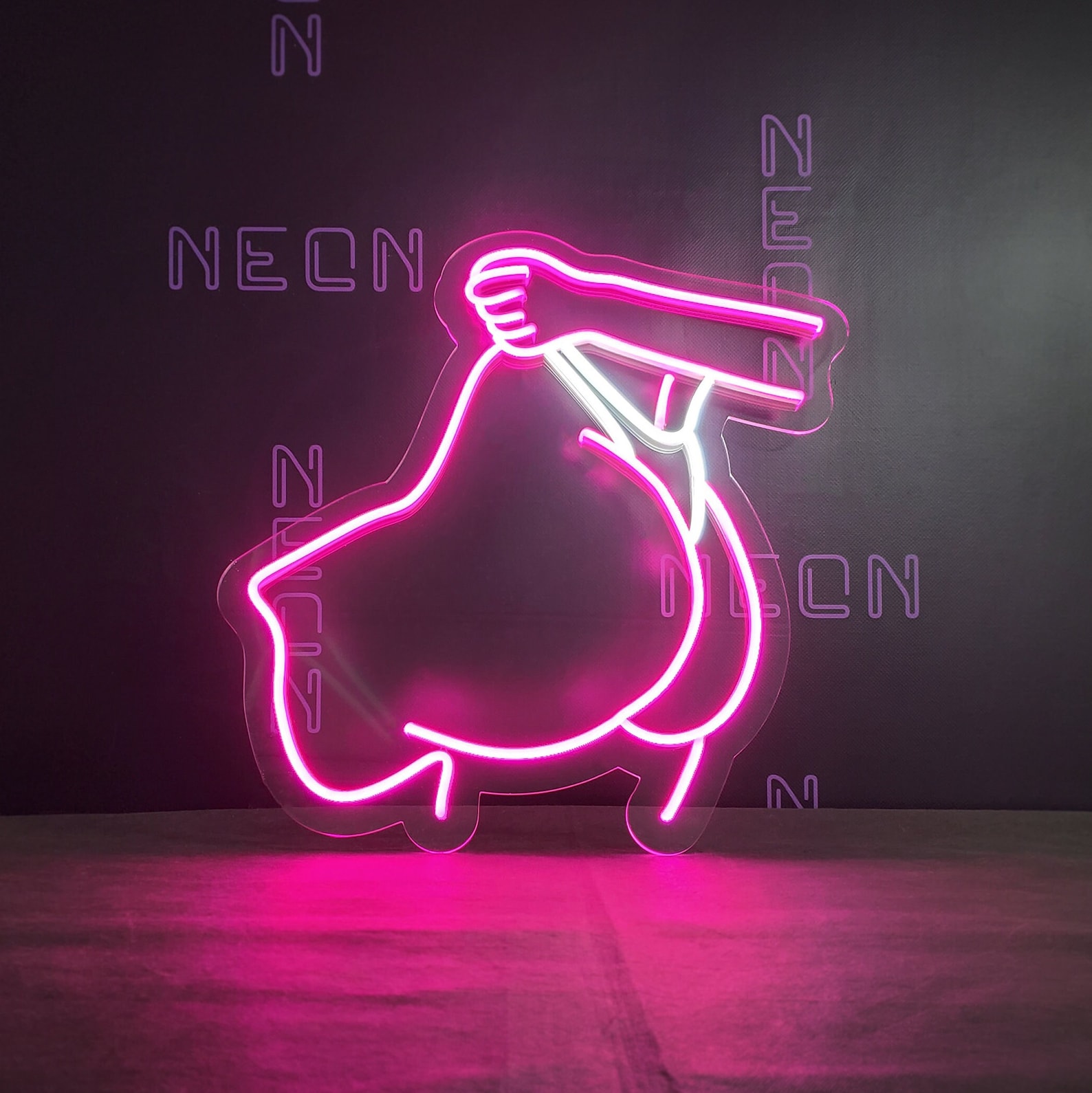 Woman Ass Body Neon Sign Lady Neon Sign Sexy Neon Sign Girls - Etsy