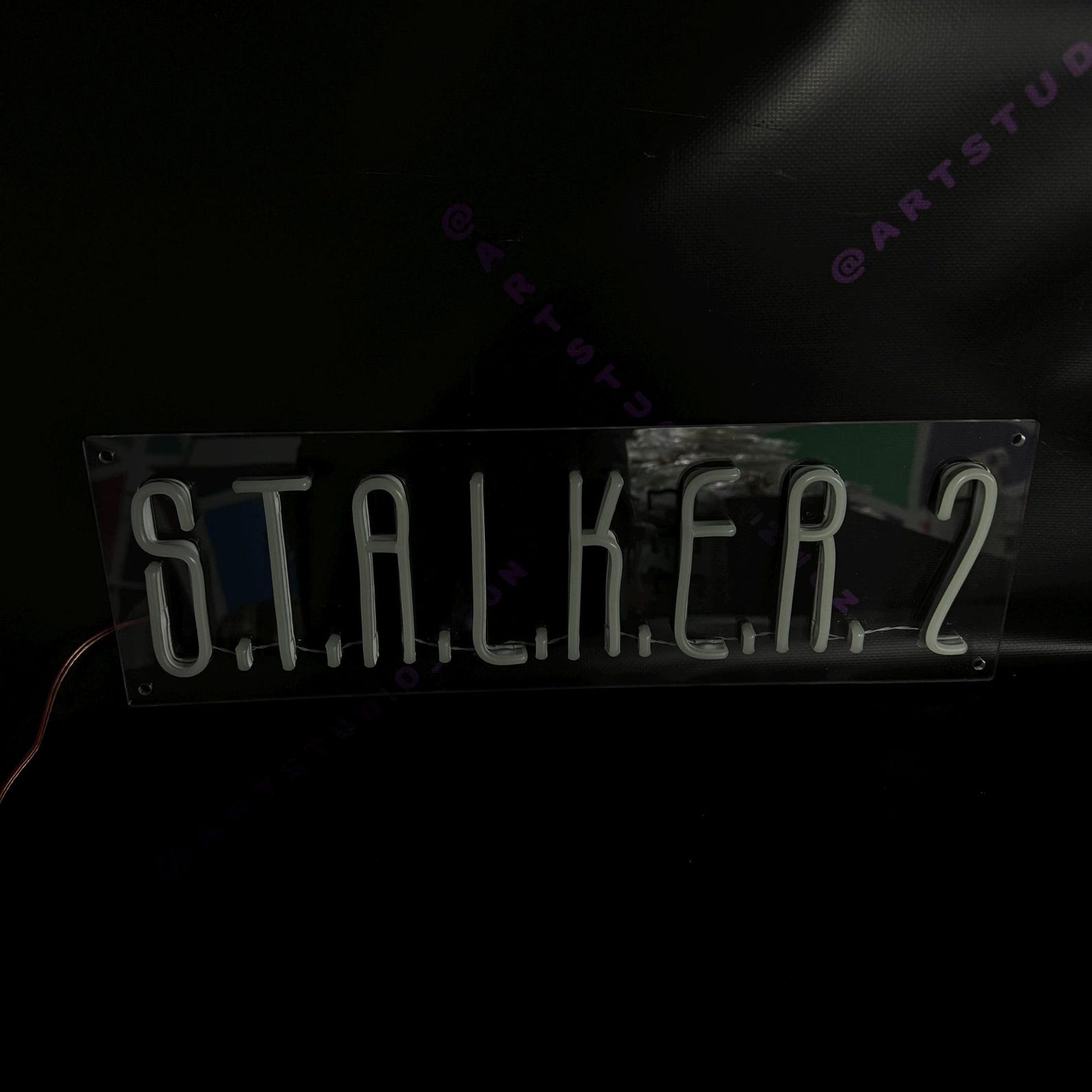 STALKER, Radiation LED Neon Sign - Etsy