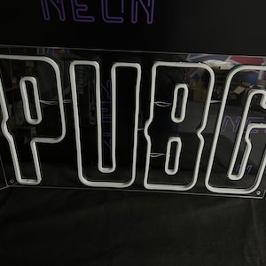 PUBG LED Neon Sign - Etsy