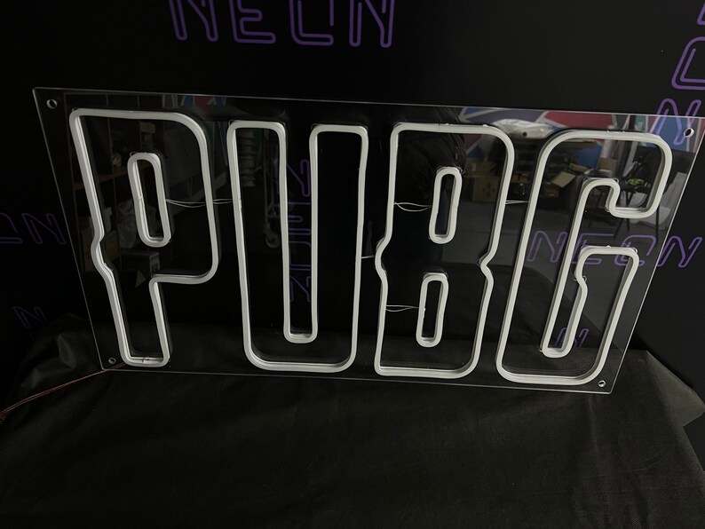 PUBG LED Neon Sign - Etsy