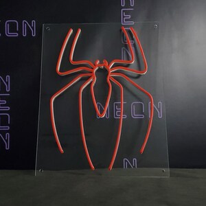 Spider LED Neon Sign - Etsy