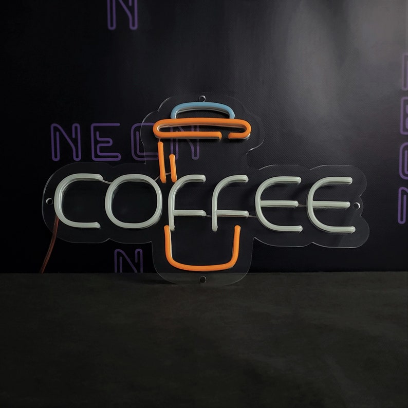 COFFEE LED Neon Sign - Etsy