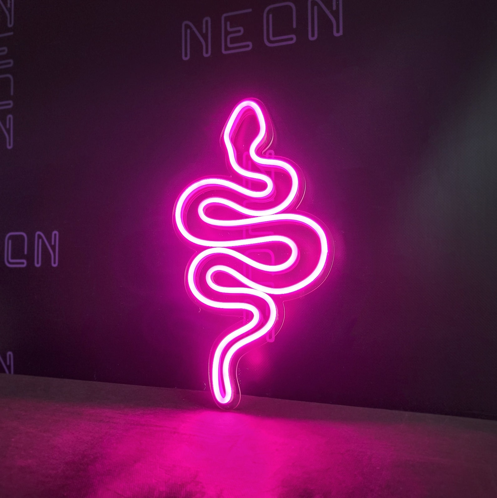 Snake LED Neon Sign - Etsy