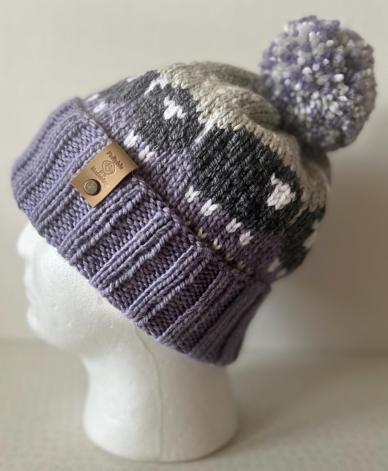 Sombrero de oveja Herdwick lila y gris - Etsy España