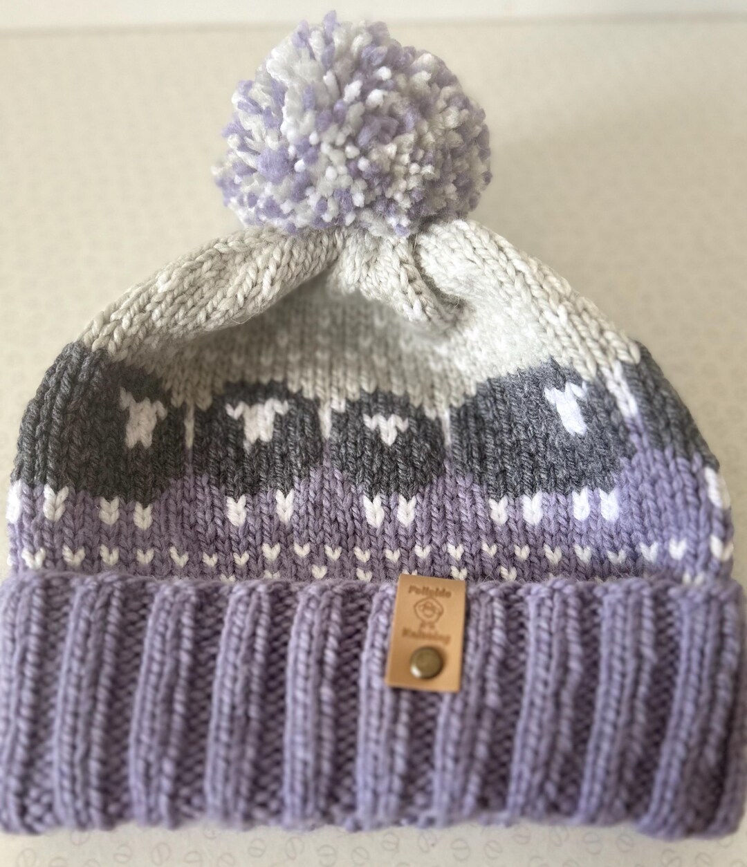 Sombrero de oveja Herdwick lila y gris - Etsy España