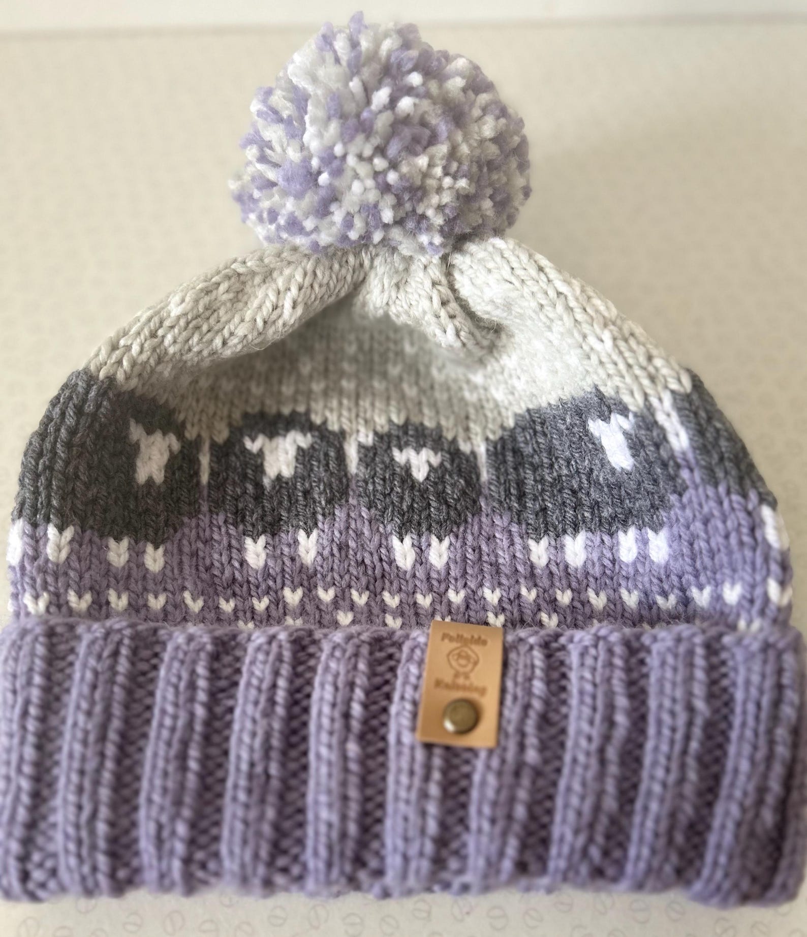 Lilac and Grey Herdwick Sheep Hat - Etsy