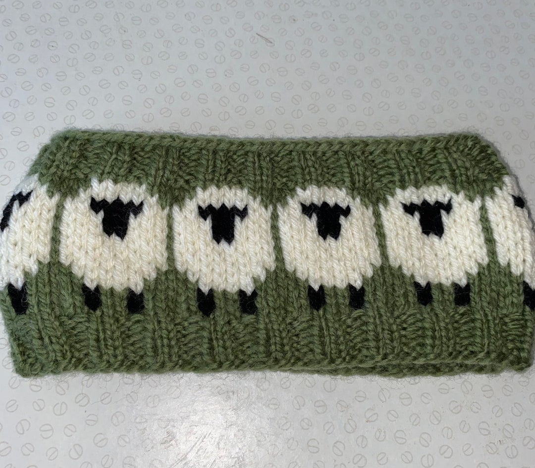 Green Sheep Headband - Etsy