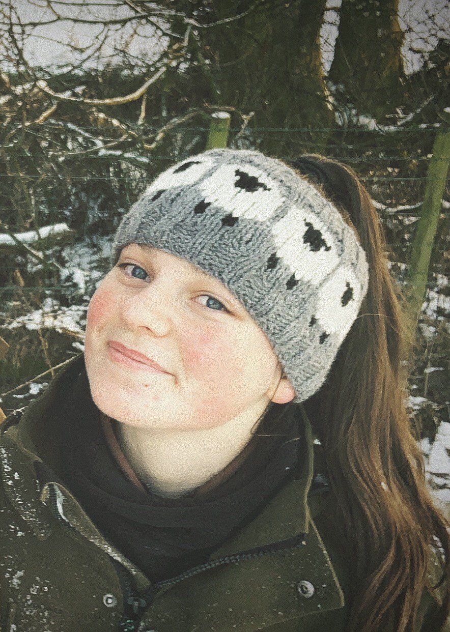 Hand Knitted Sheep Headband - Etsy