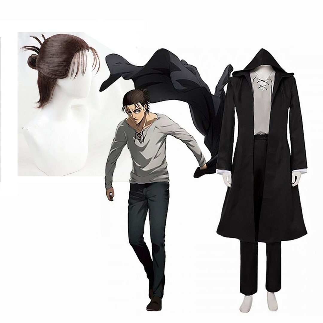Eren Jaeger Cosplay Costume Anime Attack on Titan Final Season - Etsy
