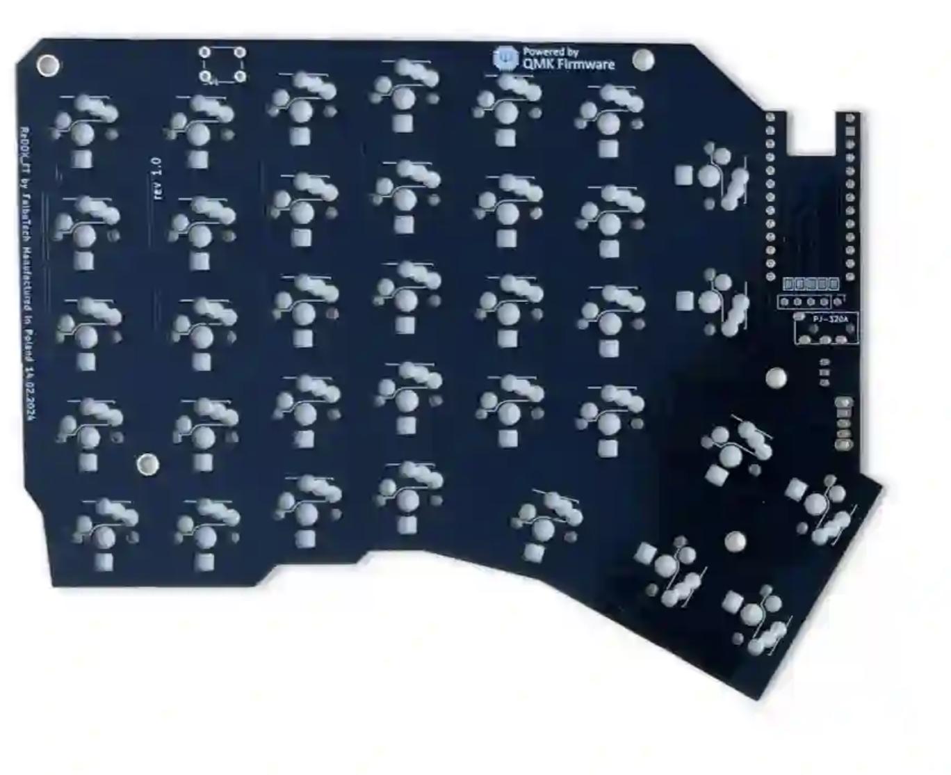 Redox_ft PCB V2 With Hotswap Socket Electrical Board (set of 2) Cherry ...
