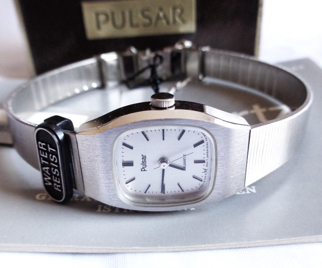Rare Pulsar by Seiko 80s New Old Stock Ladies Quartz - Etsy