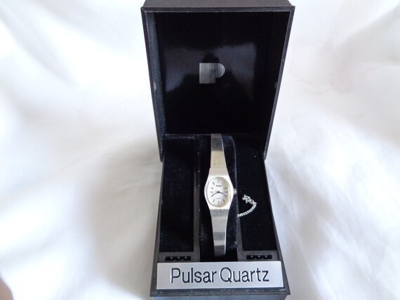 Rare Pulsar By Seiko 1980s New Old Stock Ladies Quart… - Gem