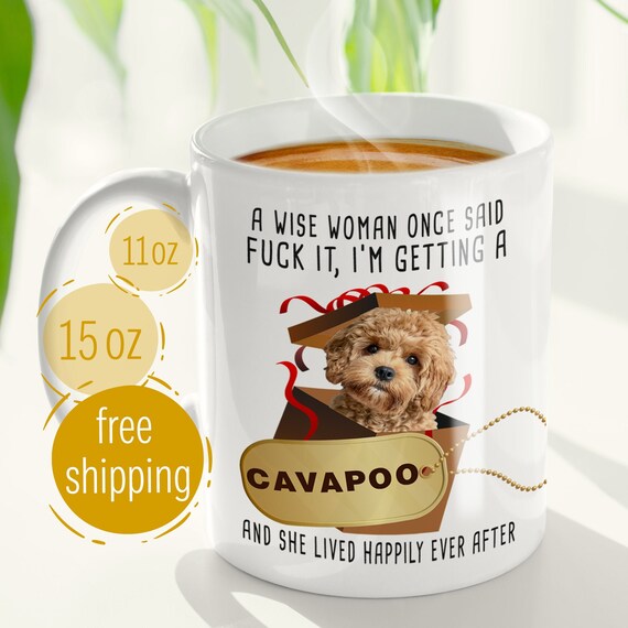 CAVAPOO Dog Gift Coffee Mug/cup for Cavapoo Mom/women/gift for | Etsy