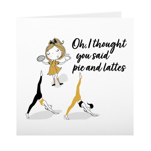 Pilates Birthday Card - Etsy