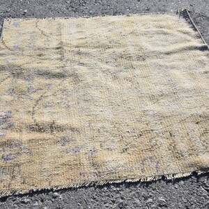 Vintage Rug, Small Carpet, Turkish Rug, Antique Carpet, 32x32 Inches ...