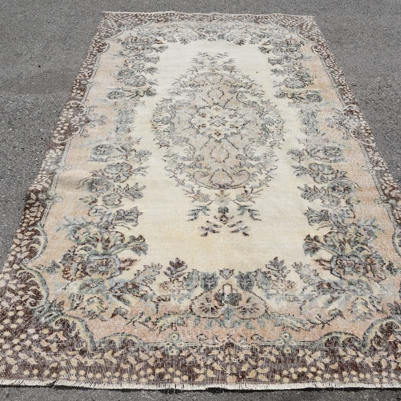 Large Vintage Rug - Etsy