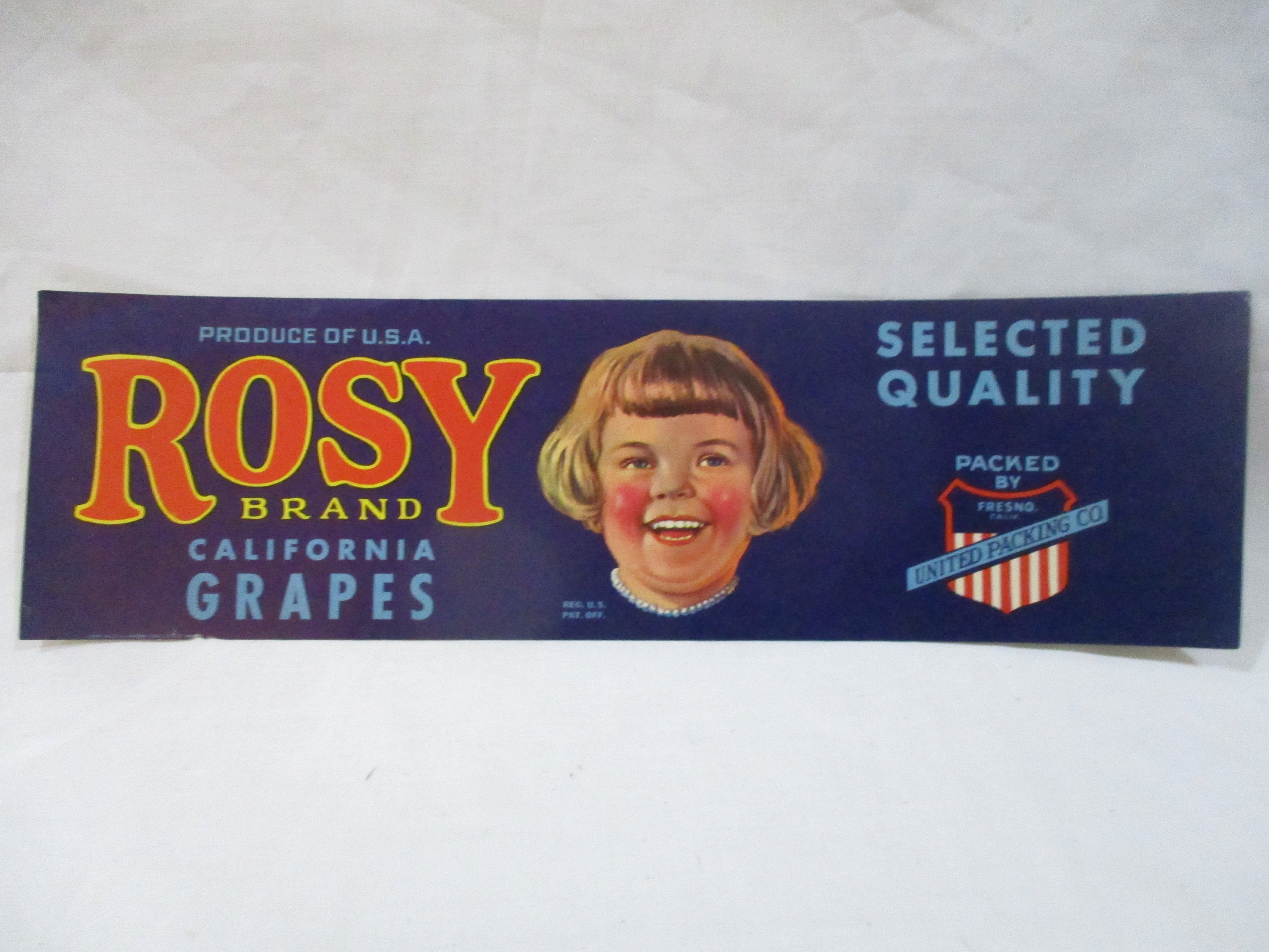 Vintage Fruit Crate Labels Set of 4 - Etsy