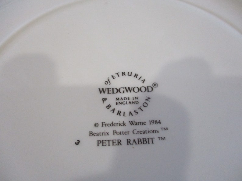 Vintage Peter Rabbit Merry Christmas Plate 1984 - Etsy