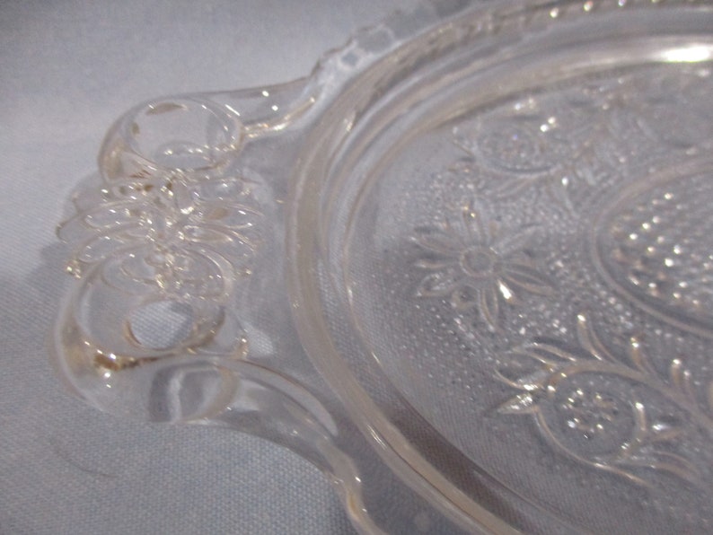 Vintage Sugar and Creamer Duncan & Miller Glass Sandwich Pattern - Etsy