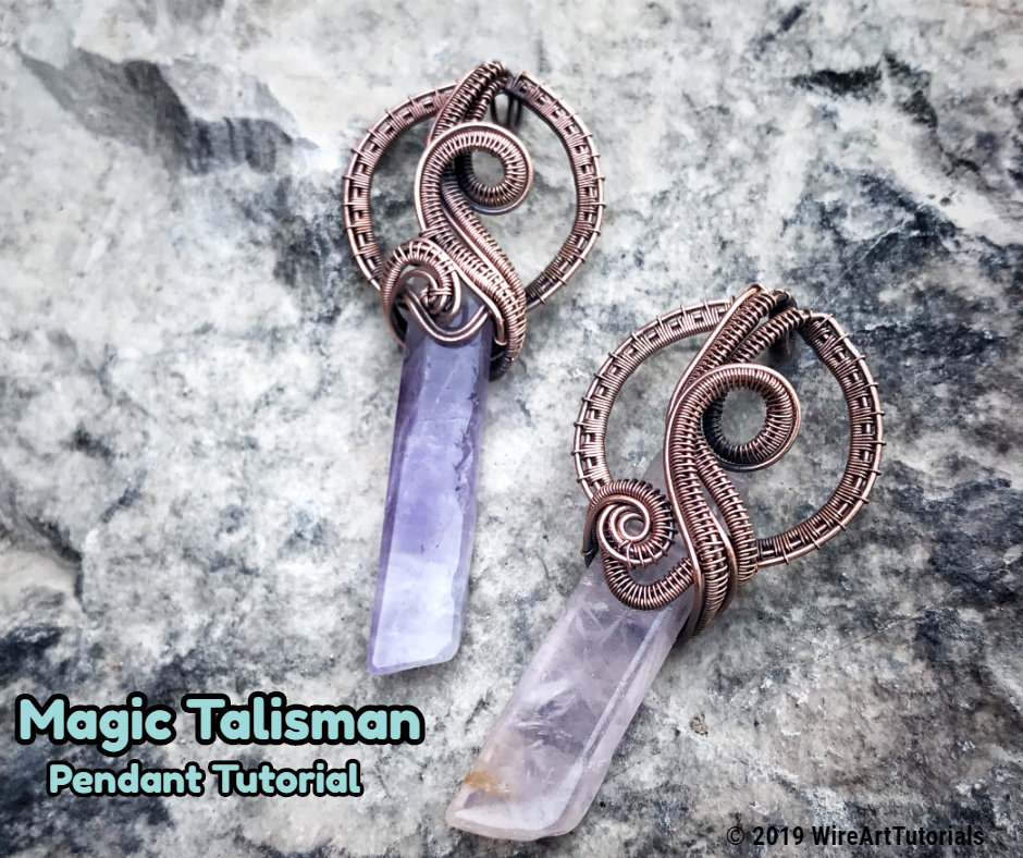 Wire wrap tutorialwire wrapping pattern WireArtTutorials | Etsy