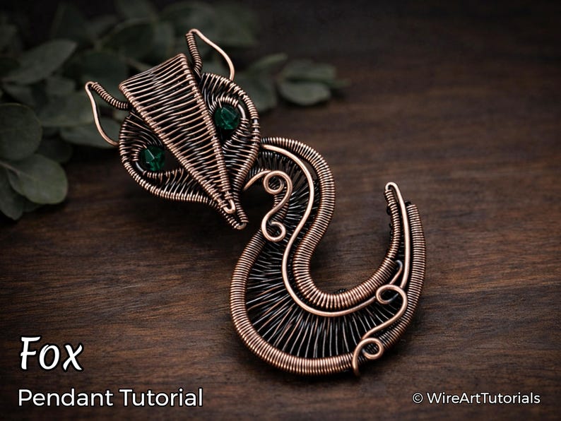 Wire Wrap Tutorial,wire Wrapping Pattern Wirearttutorials Clever Fox ...