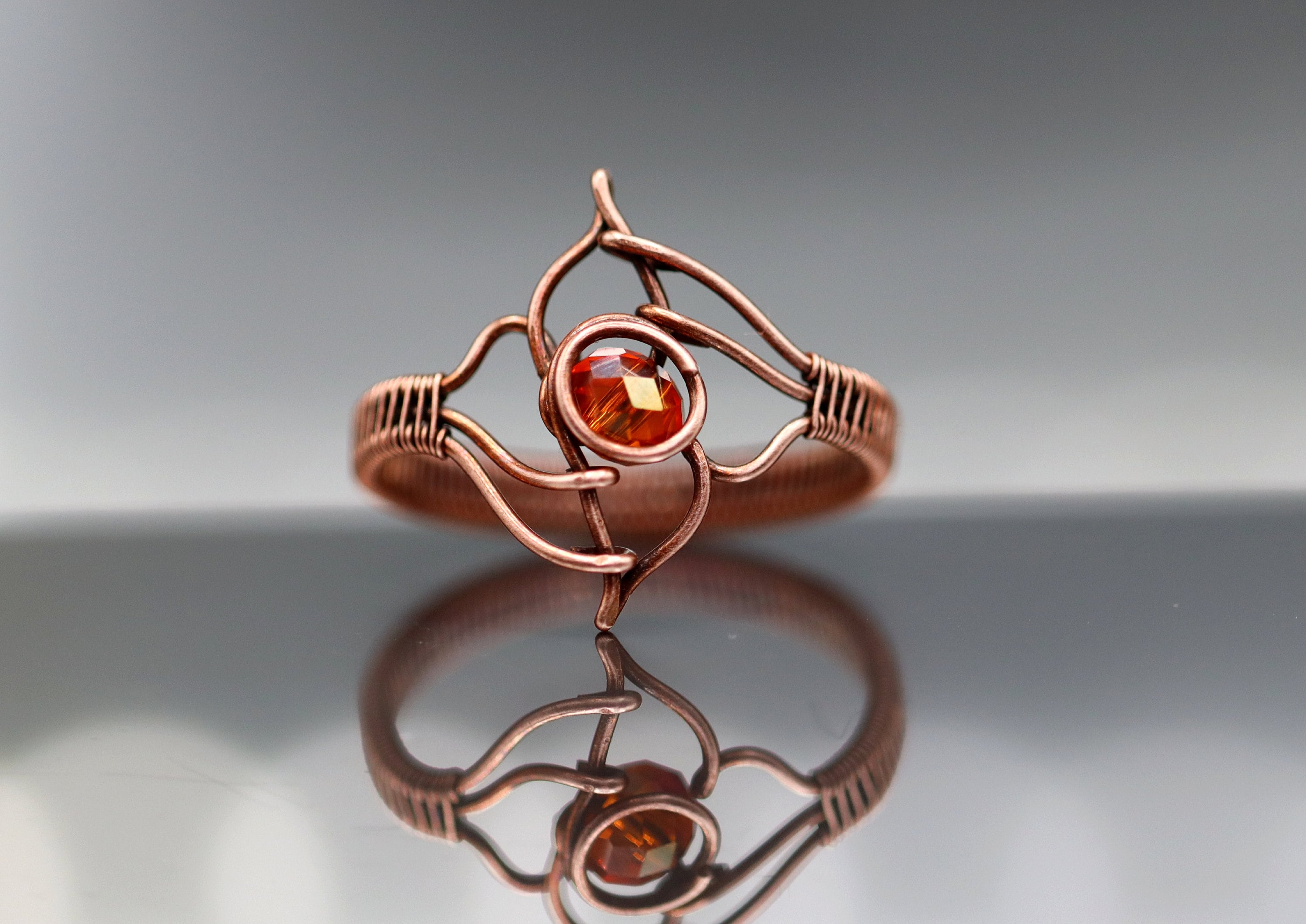 TUTORIAL Orchid Ring PDF Patternwire Wrap Weave | Etsy