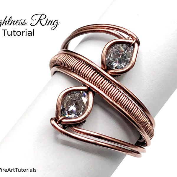 Wire Wrapped Ring Tutorial - Etsy